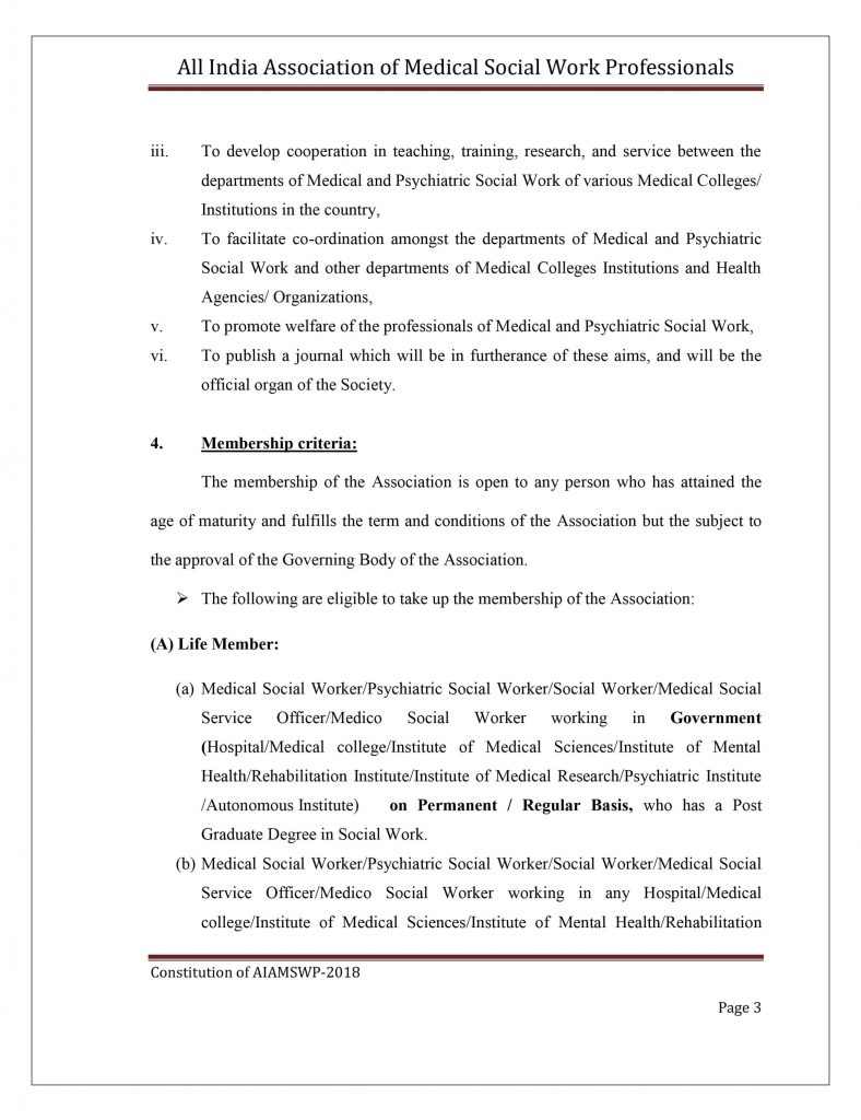 CONSTITUTION – AIAMSWP